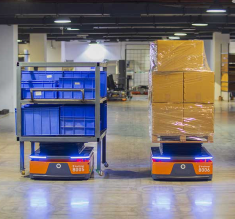 Base mobile robot AGV AMR Logistique Ranger IL GreyOrange - Leobotics