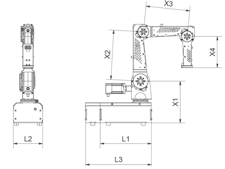 Kit robot 5 axes industriel Robolink® Igus RL-Dci - Leobotics