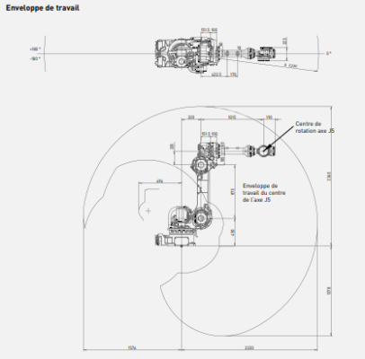 Robot 6 axes industriel FANUC R-1000iA/130F - Leobotics