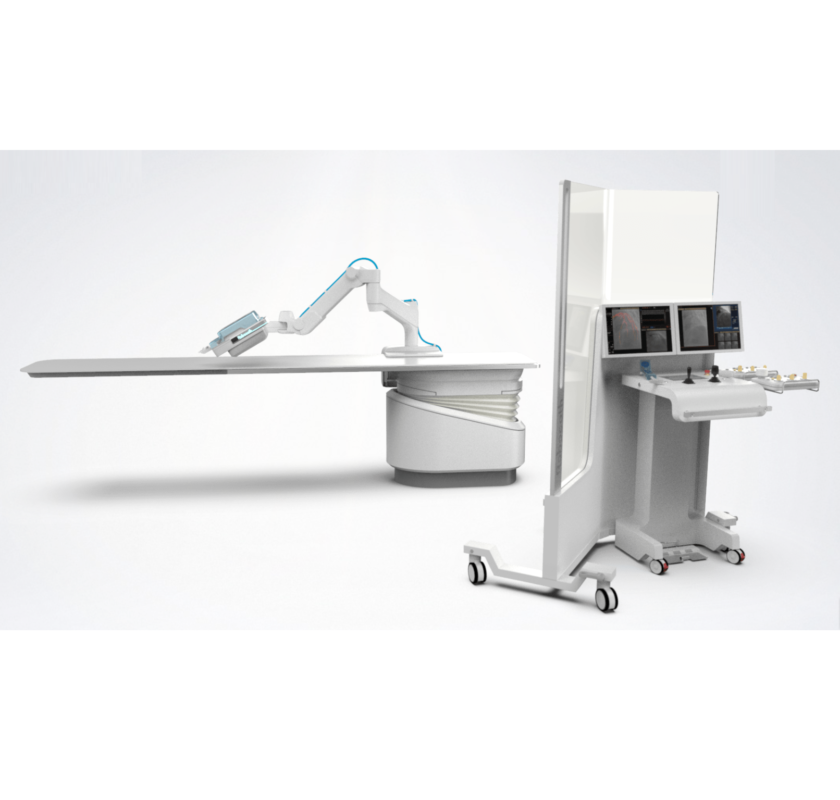 Robot Angioplastie coronaire Plateforme d’assistance robotique R-One ...