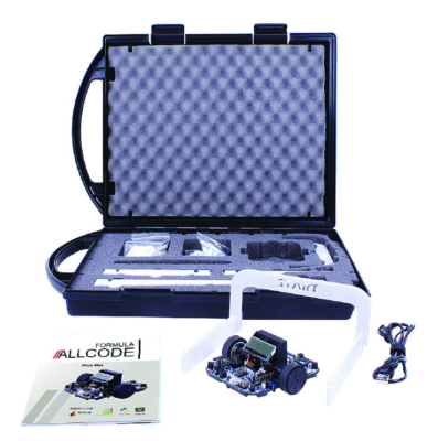 Robot éducatif programmation Formula AllCode MATRIX TS (Flowcode v6 MATLAB LabView Python App ...