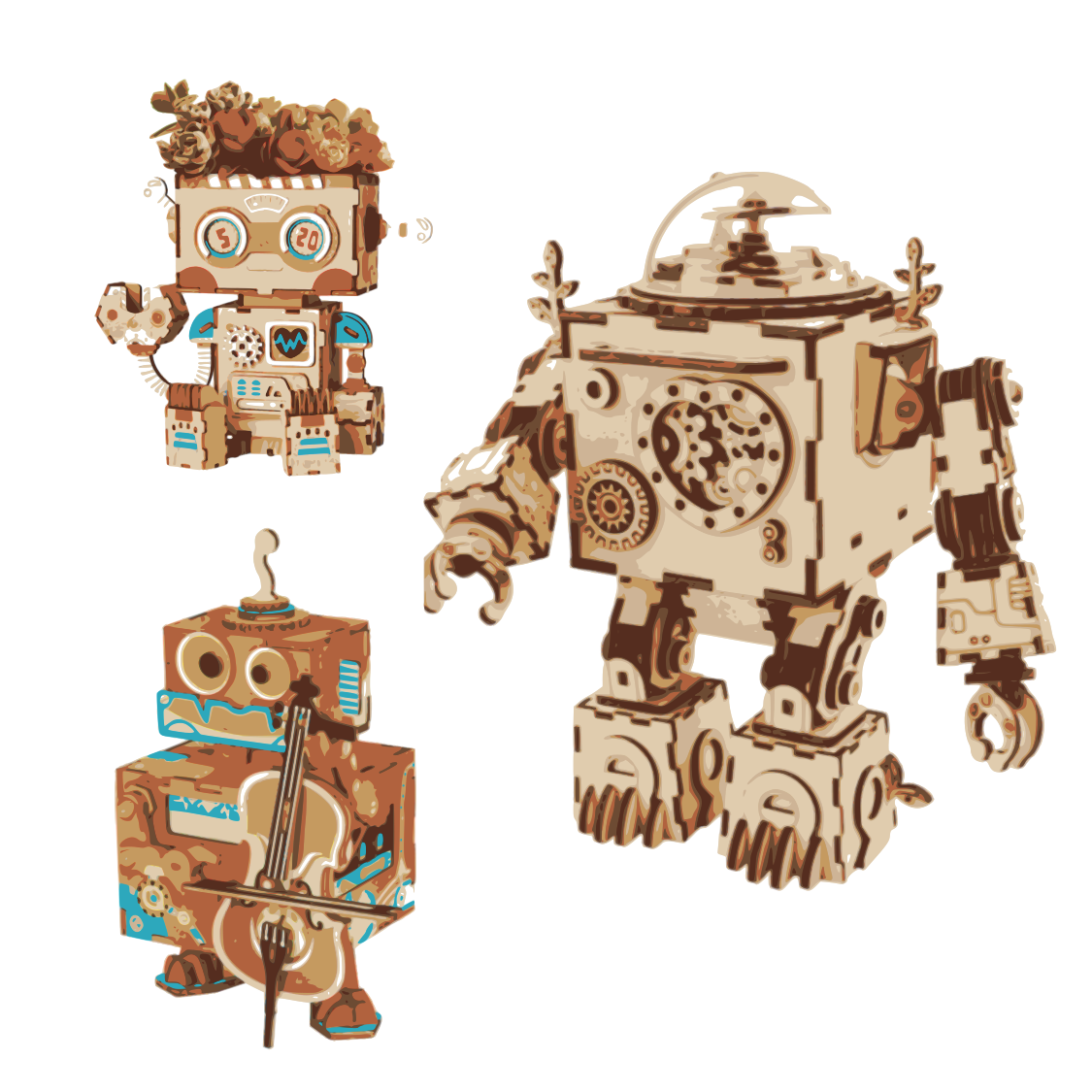 Décoration robot - Leobotics