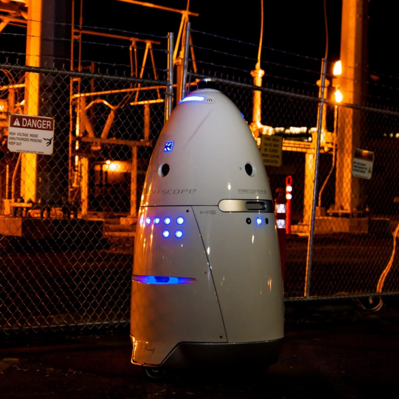 Robot de sécurité autonome pour utilisation extérieur K5 ASR ...