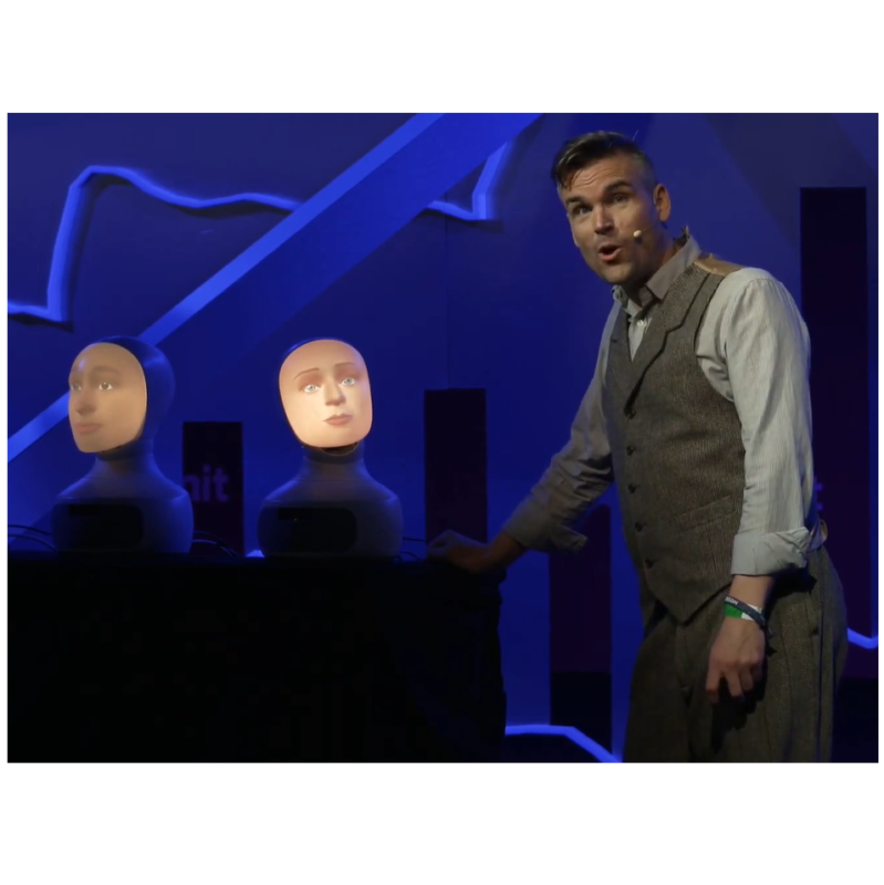 Robot Humanoïde Furhat Robotics social révolutionnaire personnalisable ...