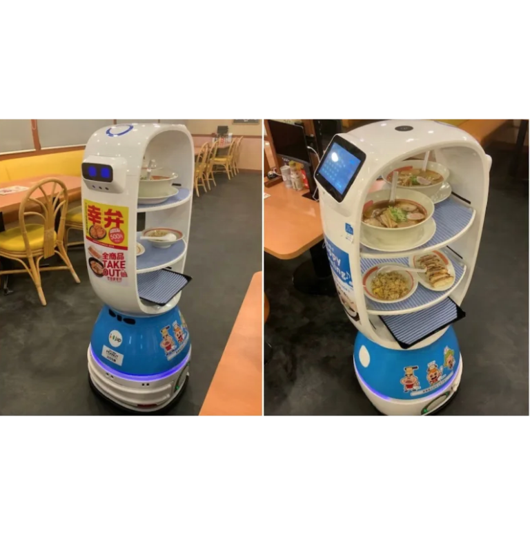 Robot Livraison Keenon Robotics T1 service commercial collaboration ...