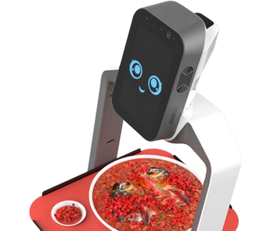 Robot de restauration service à table et livraison Lucki bot OrionStar ...