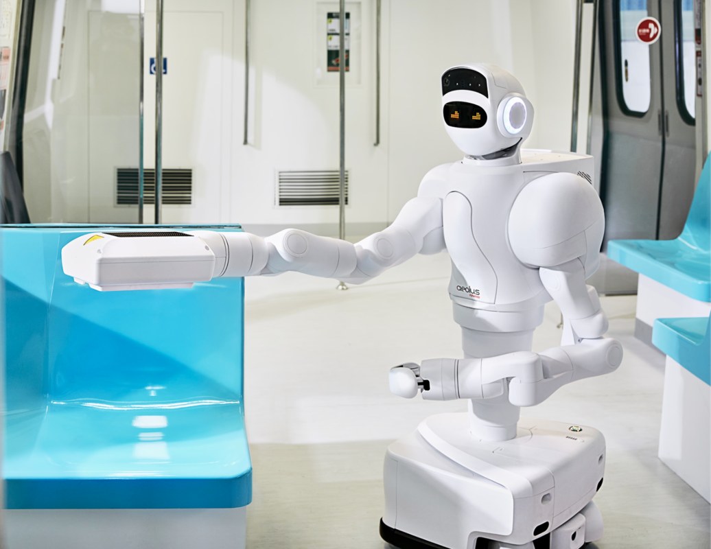 Robot Assistance personne Service Aeo Aeolus - Leobotics