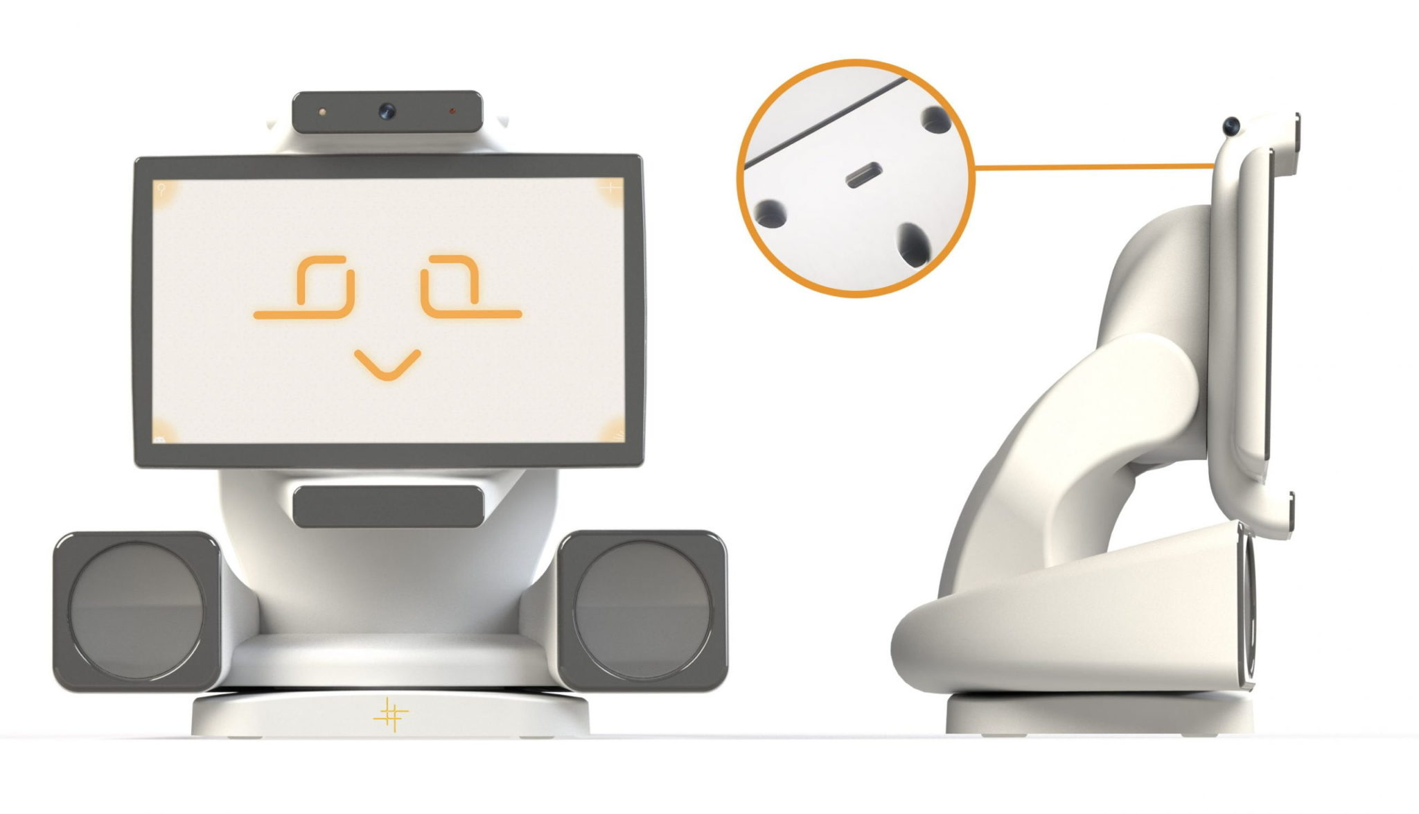 Robot de bureau Sunny the robot - Leobotics