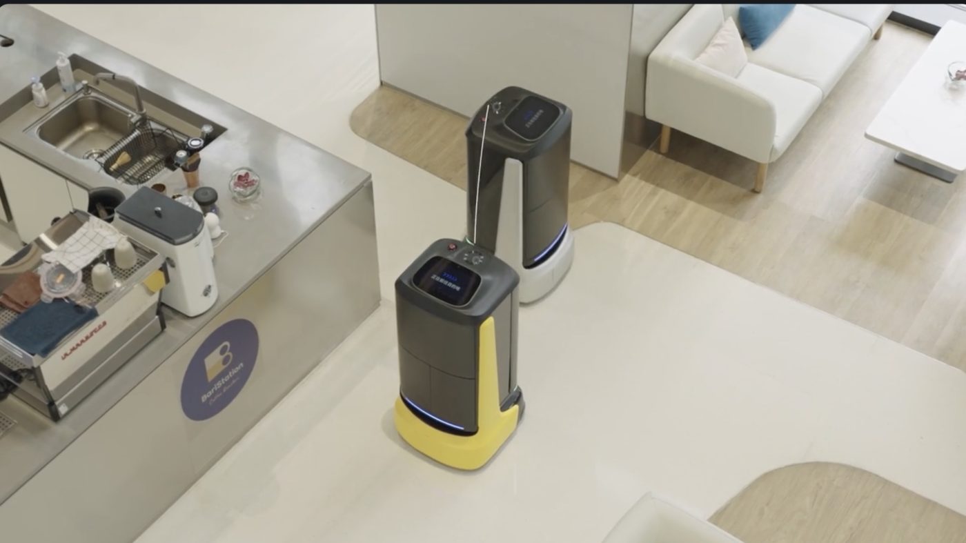 Robot de livraison de bâtiment Flashbot Pudu Robotics - Leobotics