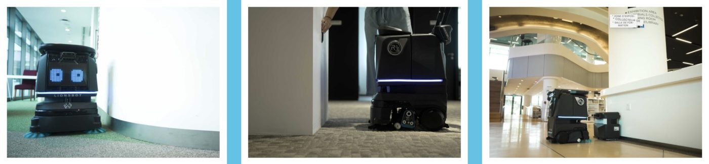 Robot Nettoyage pro R3 Vac Lionsbot - Leobotics