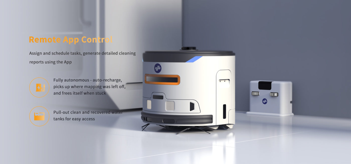 Robot de nettoyage pro Kunpeng J30 Yijiahe BIB Robotics - Leobotics