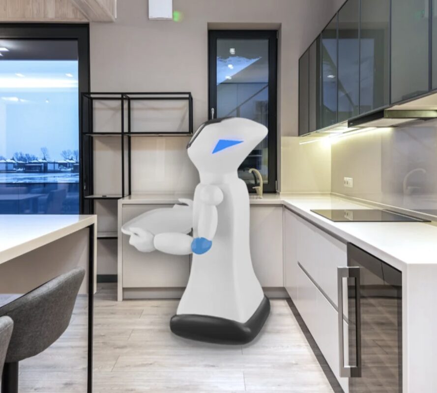 Robot de Service Compagnon Domestique Connecté Stellar AI robotics - Leobotics