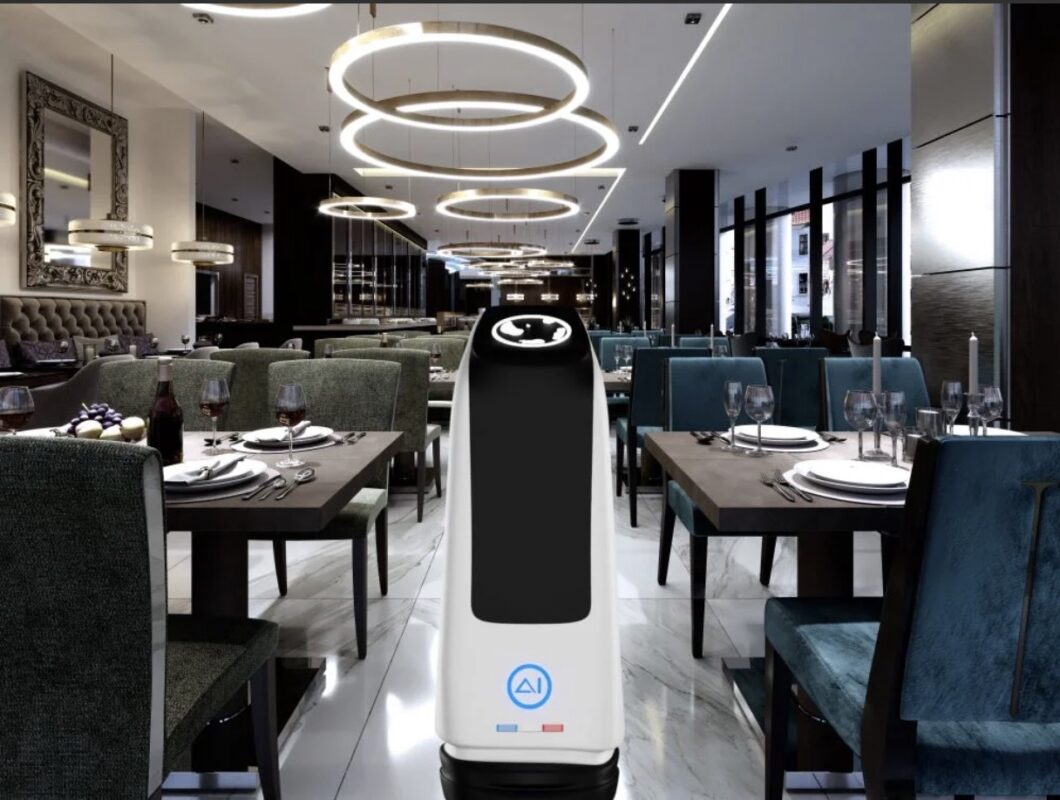 Robot de Service Compagnon Intelligent Connecté Ugo AI robotics - Leobotics
