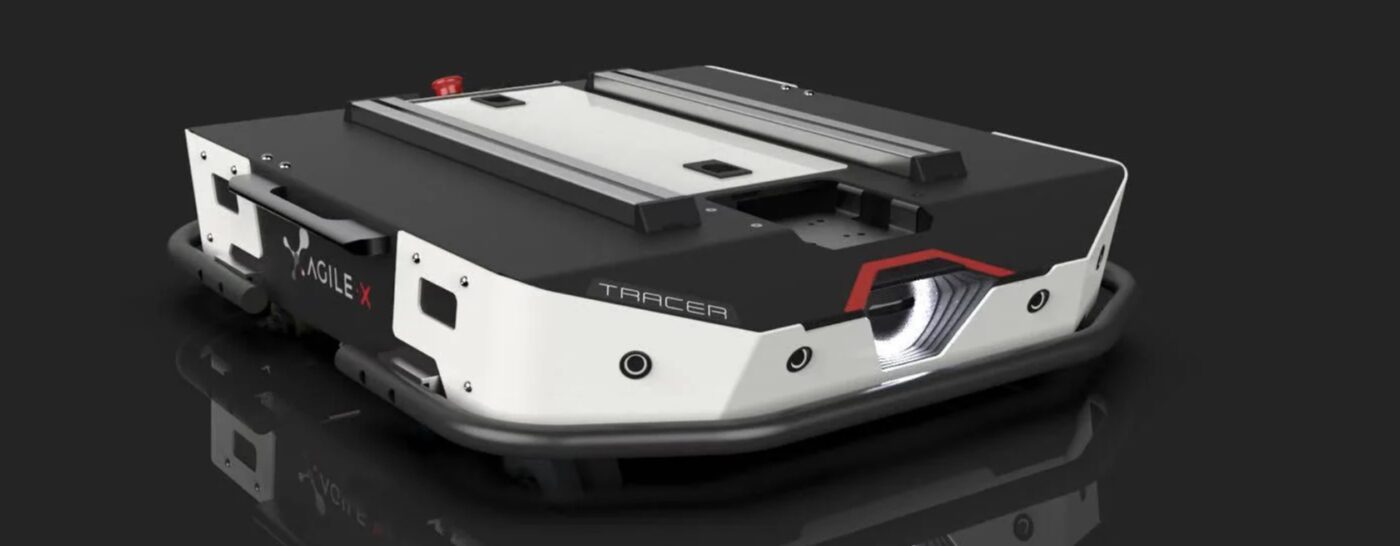 Robot Mobile AGV 2 roues intérieur Tracer Agilex - Leobotics