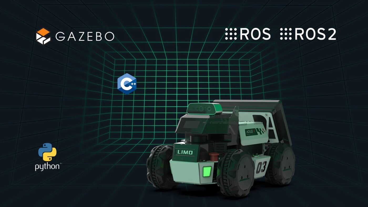 Robot Mobile Open Source ROS2 Limo Agilex - Leobotics